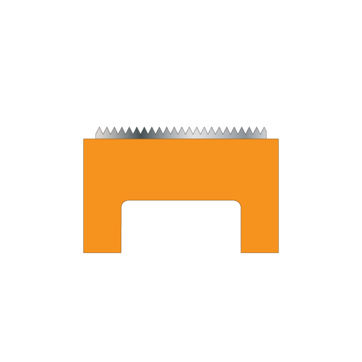 P-1889-CB Serrated Stitch Tab Knife - Corrugated Replacements, Inc.