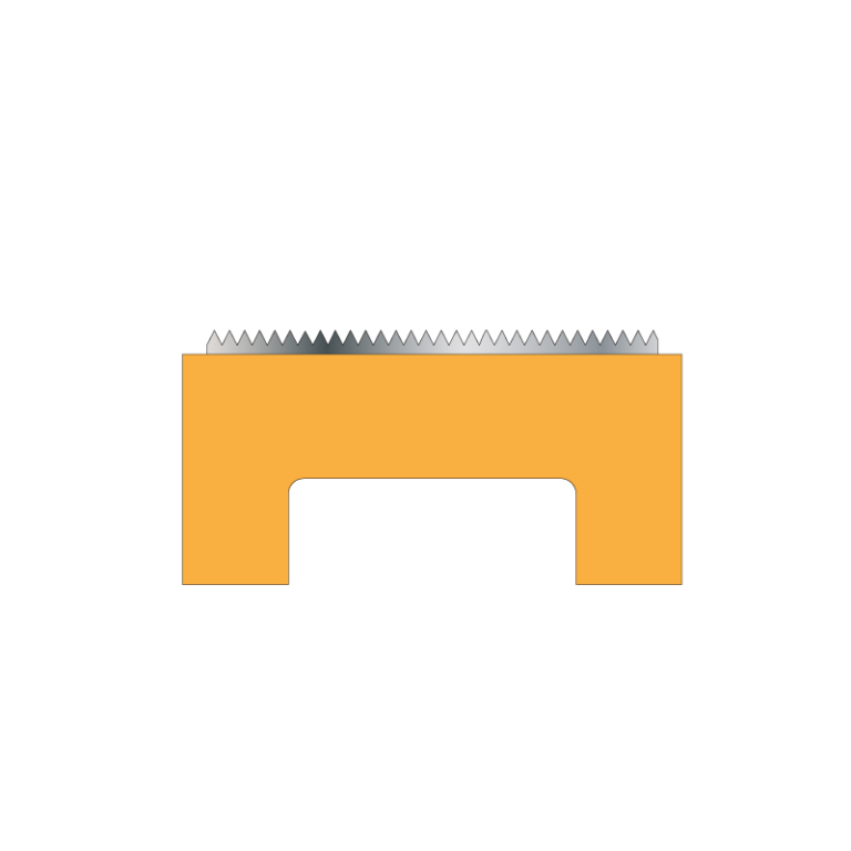 P-534-CB Serrated Stitch Tab Knife - Corrugated Replacements, Inc.