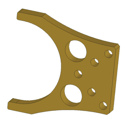 CR-42032 Latitude Upper Bronze Yoke - Corrugated Replacements, Inc.